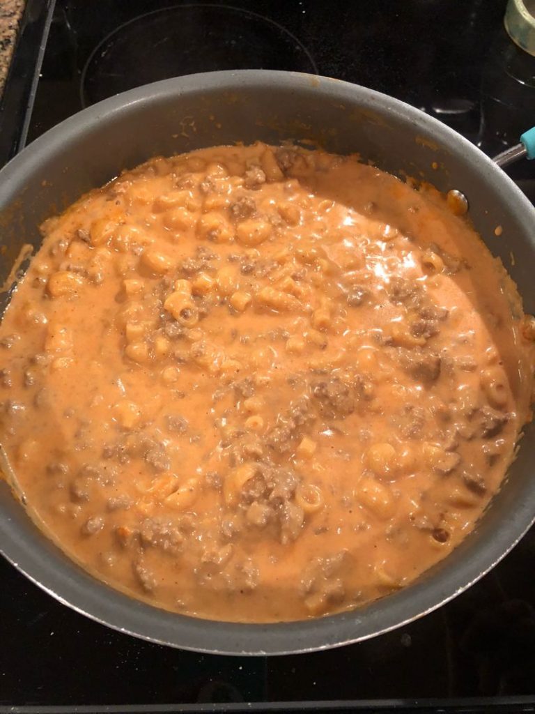 The best homemade cheeseburger macaroni (hamburger helper copycat ...