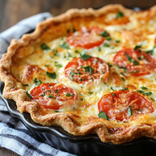 Deliciously Cheesy Southern Tomato Pie Recipe – Kitch Me Now